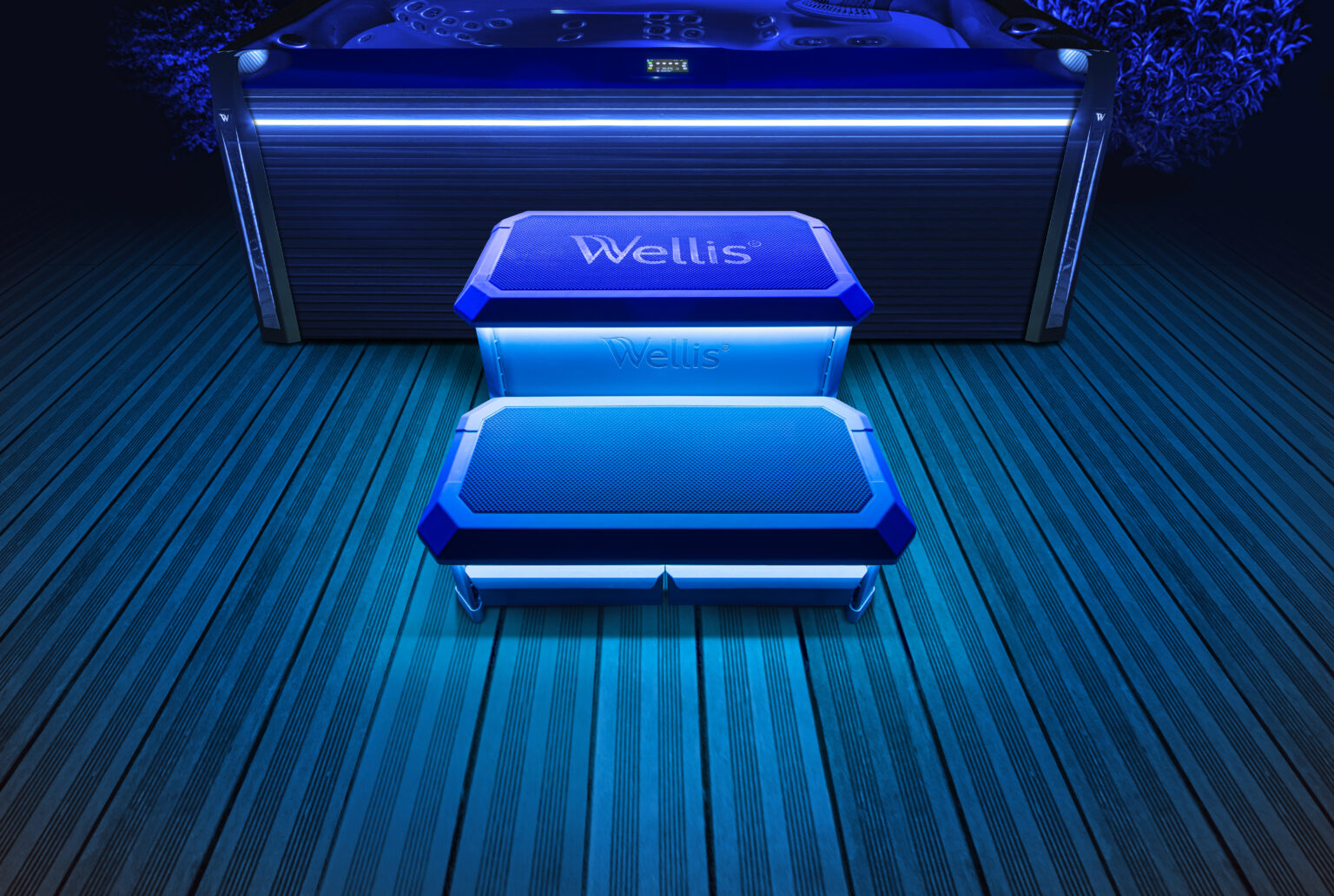Wellis Smart-In-Step - Wellis okos lépcső jakuzzihoz